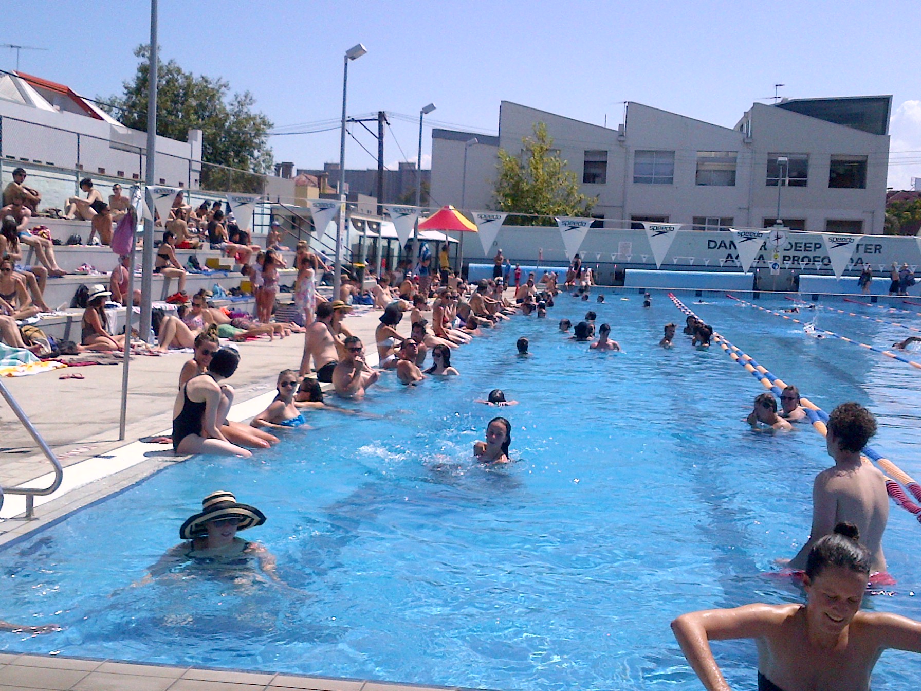 People Watching at Fitzroy Pools | About Susanna